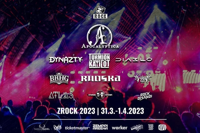 ZROCK 2023, lauantai - Tapahtumainfo.fi