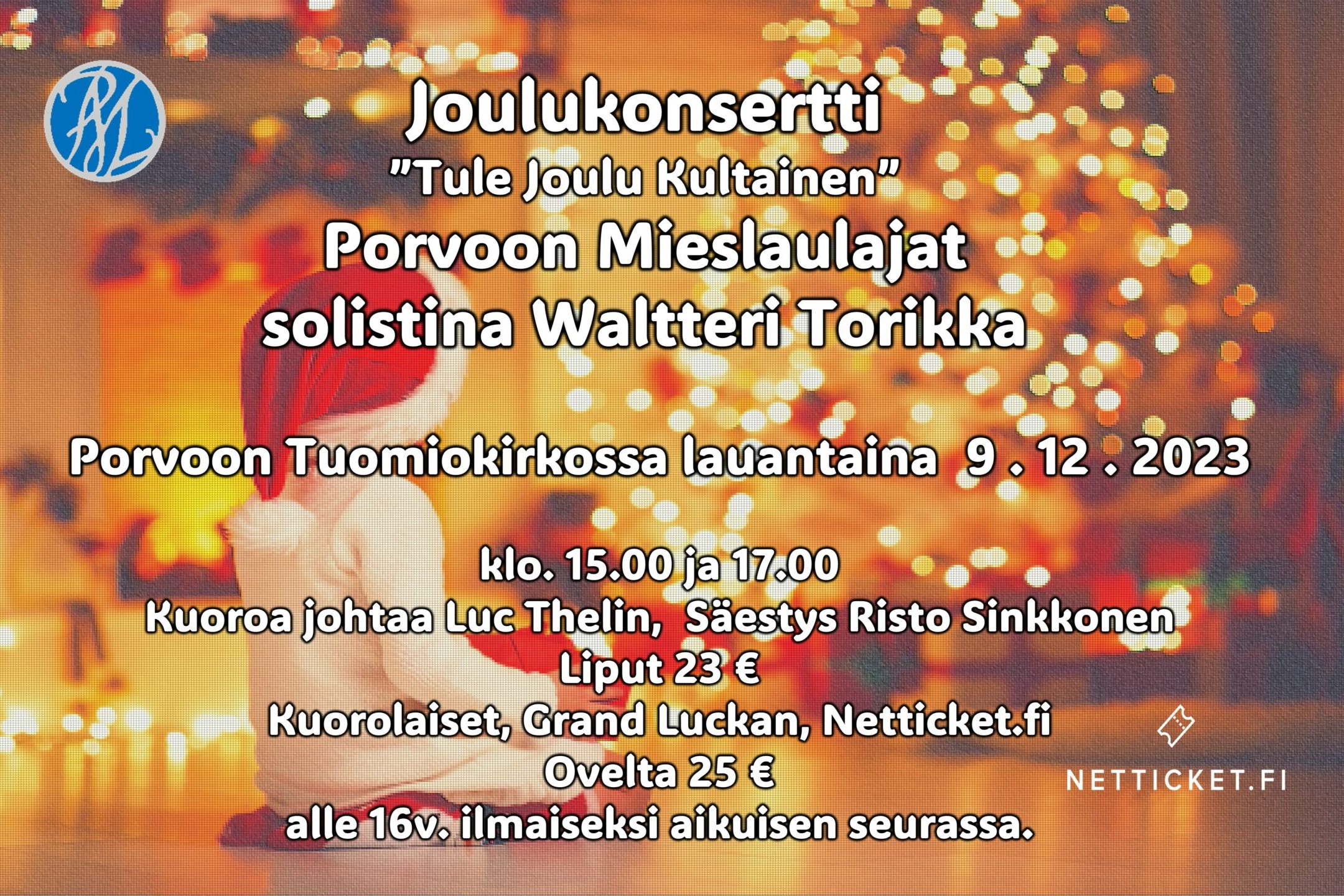 Joulukonsertti - "Tule Joulu Kultainen" - Tapahtumainfo.fi